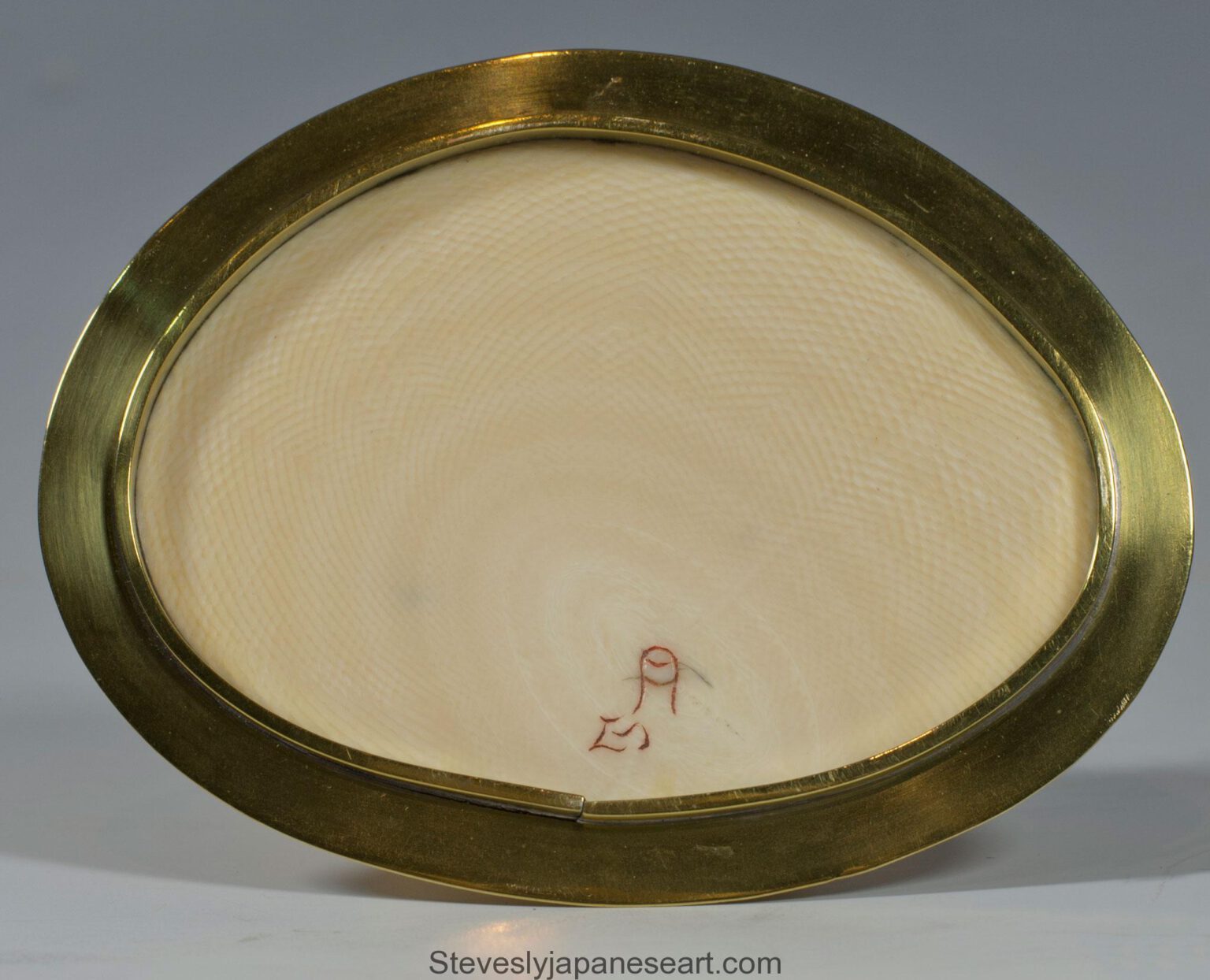 LARGE JAPANESE IVORY & SHIBAYAMA LIDDED TUSK VASE ON STAND - PARROT ...