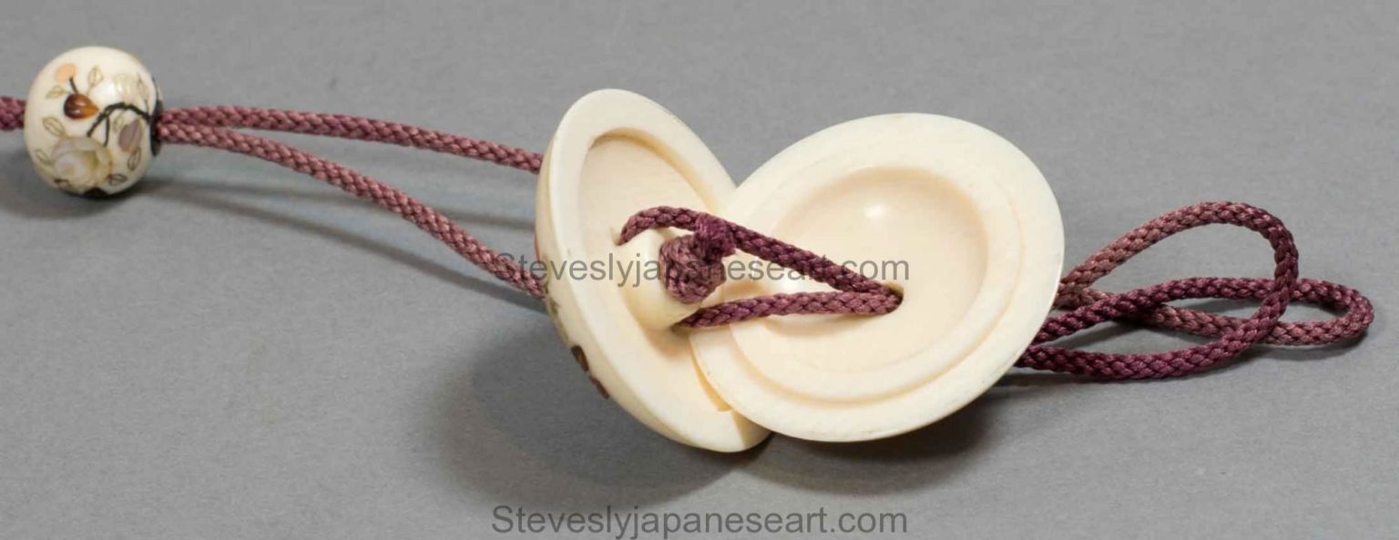 FINE QUALITY JAPANESE IVORY SHIBAYAMA INRO SET | Steve Sly Japanese Art