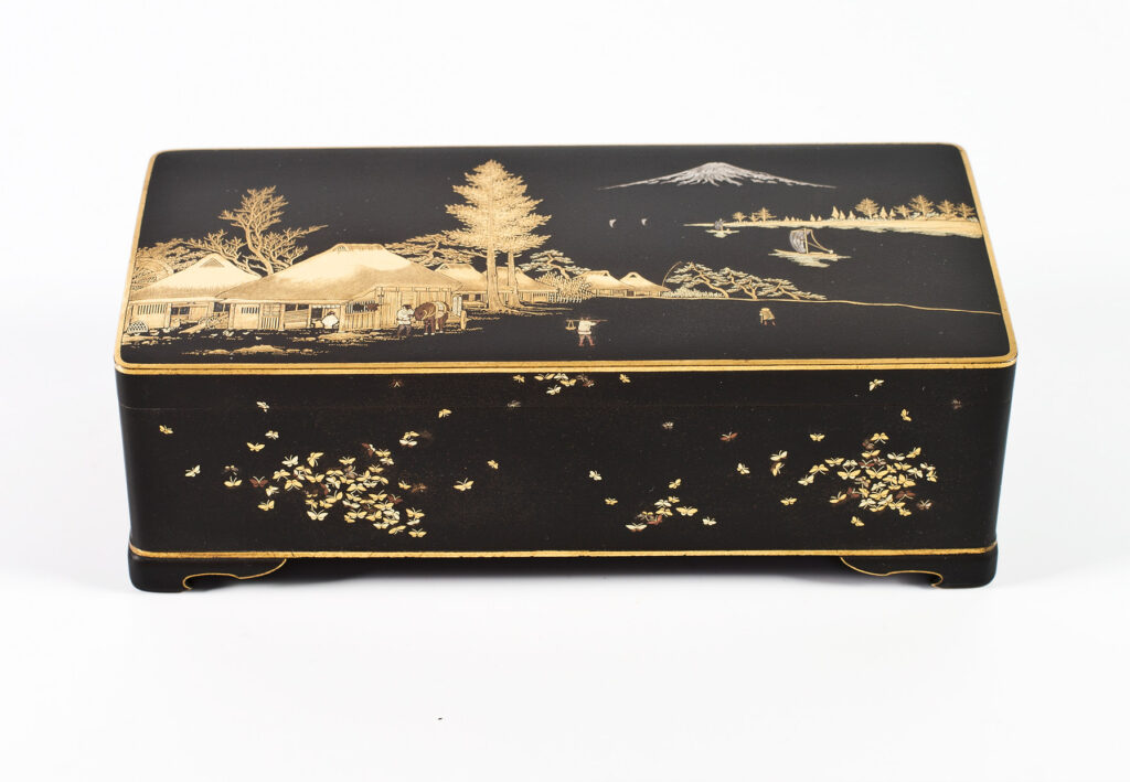 Japanese Iron Box by The Komai Company of Kyoto | Steve Sly Japanese Art
