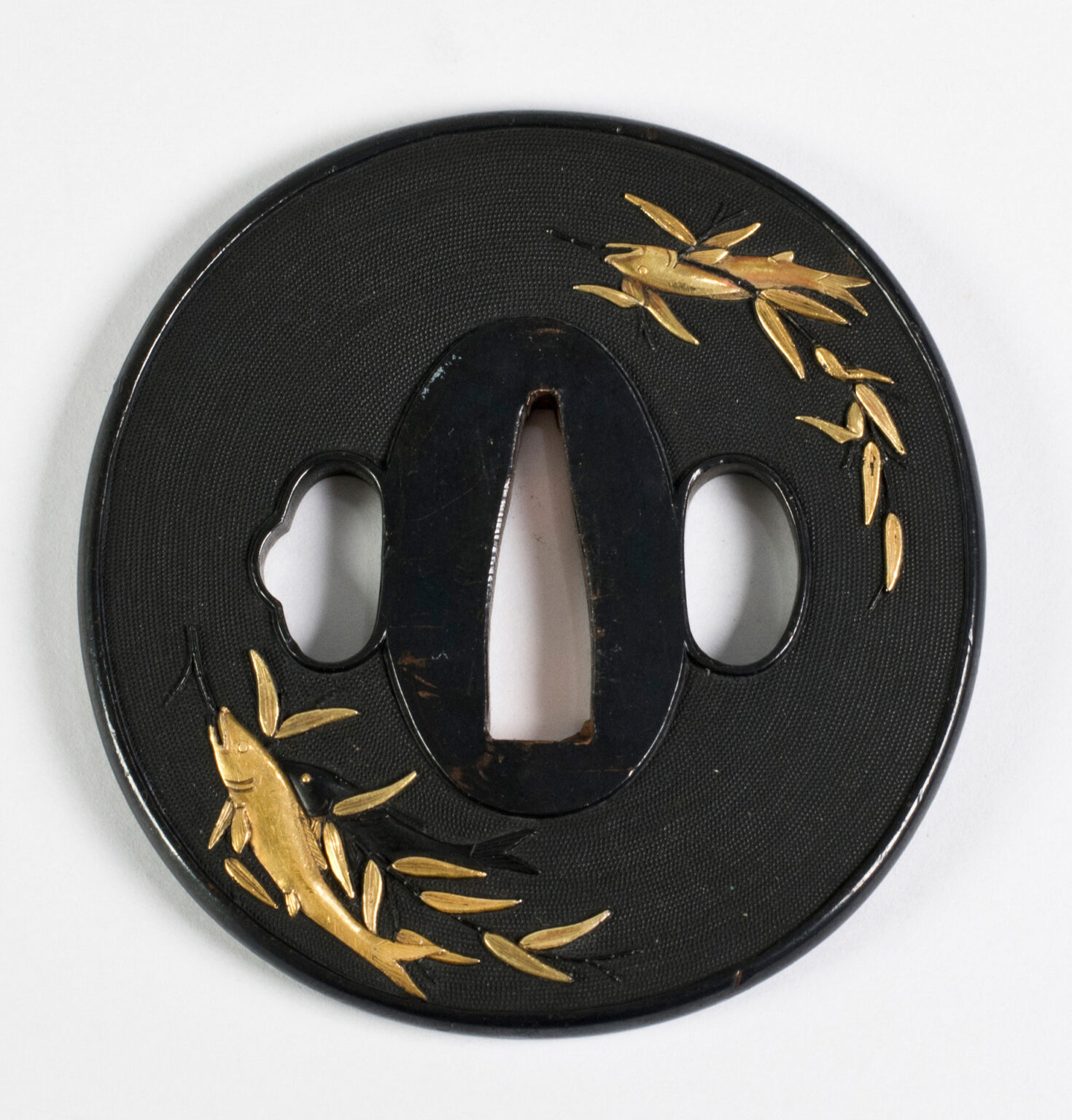Exceptional Japanese Shakudo and Mixed Metal Tsuba | Steve Sly Japanese Art