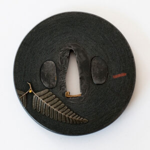 Japanese Shakudo and Mixed Metal Tsuba - Iwamoto Konkan (1744-1801 ...