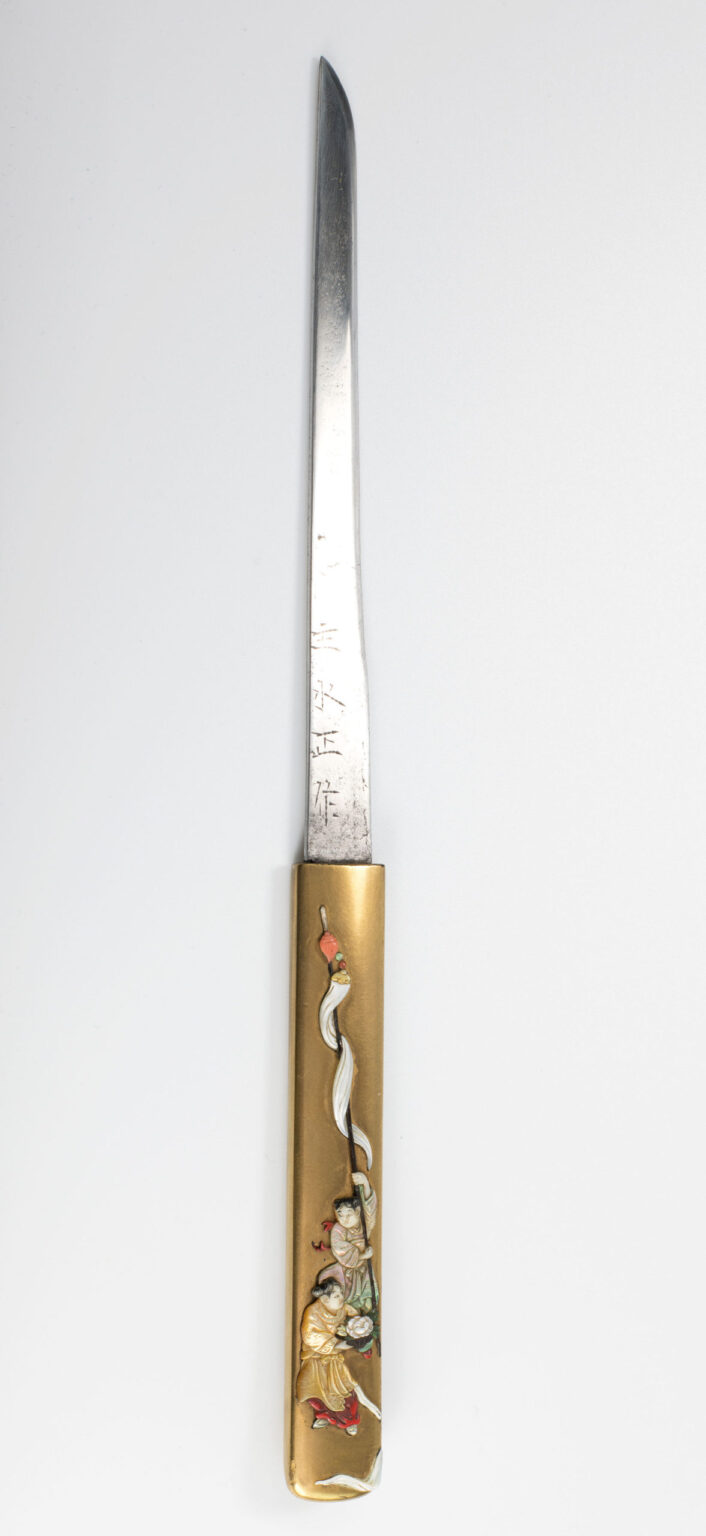 Japanese Gold Lacquer & Shibayama Tanto - Ozeki Company | Steve Sly ...