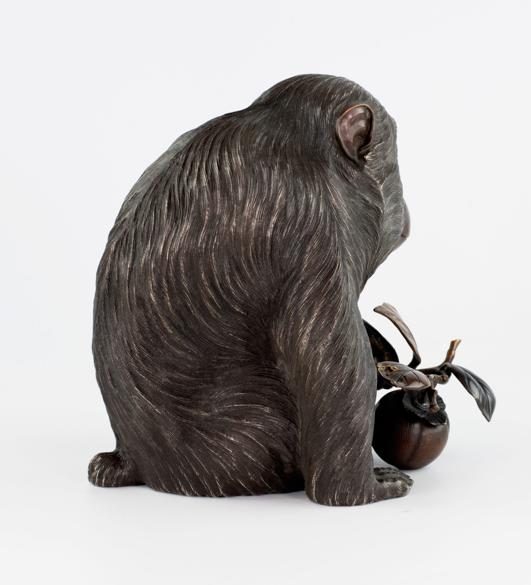 Majestic Japanese Mixed Metal Monkey Okimono by Masaaki | Steve Sly ...