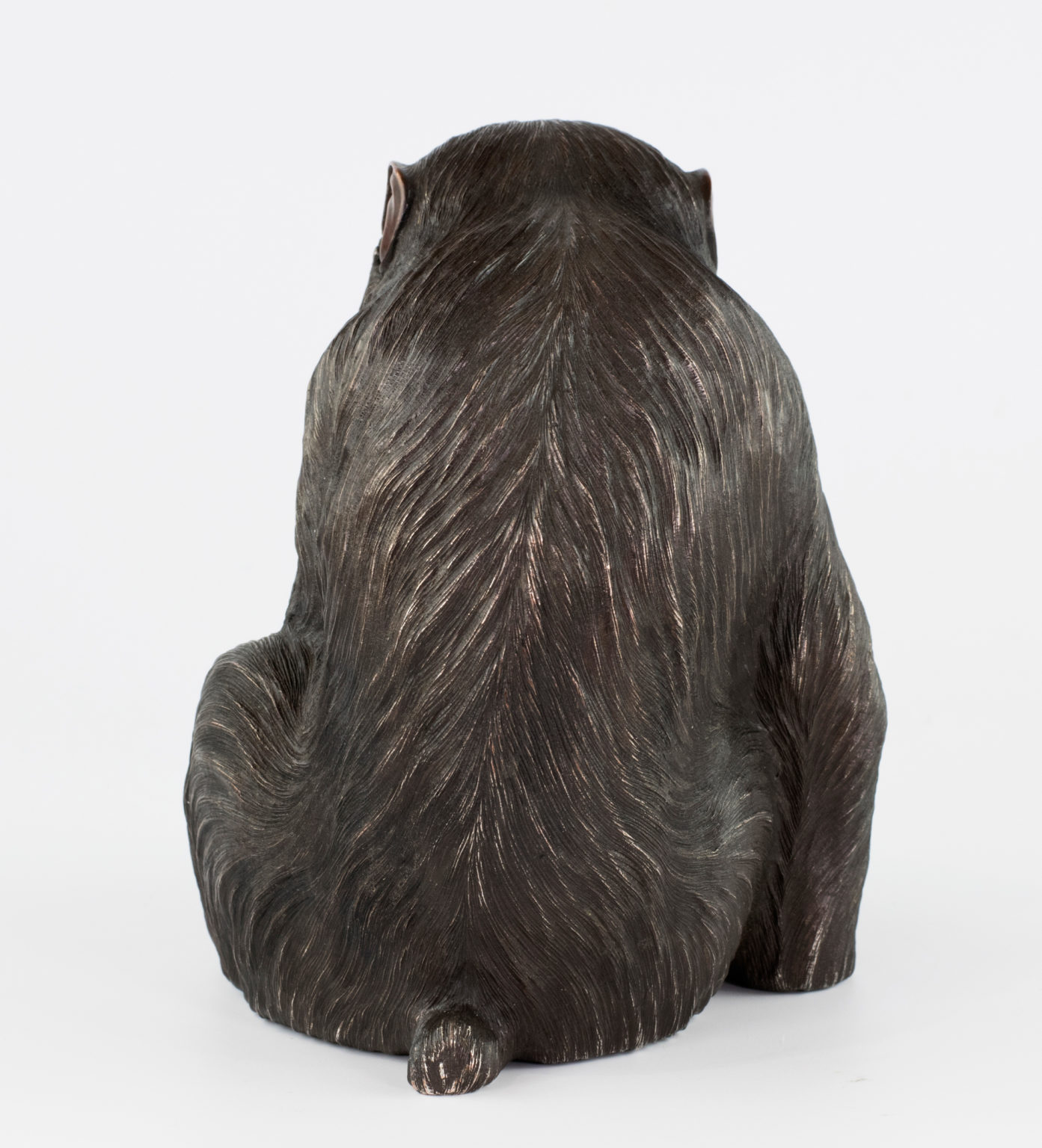 Majestic Japanese Mixed Metal Monkey Okimono by Masaaki | Steve Sly ...