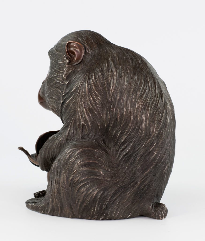Majestic Japanese Mixed Metal Monkey Okimono by Masaaki | Steve Sly ...