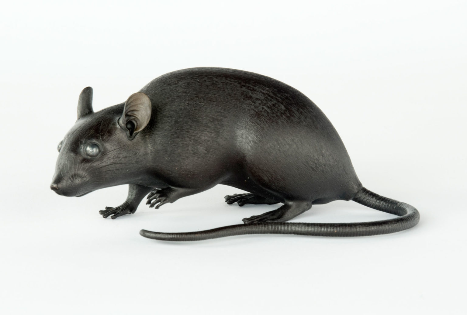 Fine Quality Japanese Bronze Rat Okimono - Artist Signed | Steve Sly ...