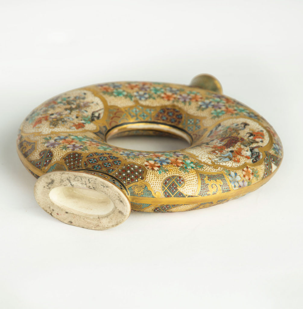 Japanese Satsuma Vase by Meizan | Steve Sly Japanese Art