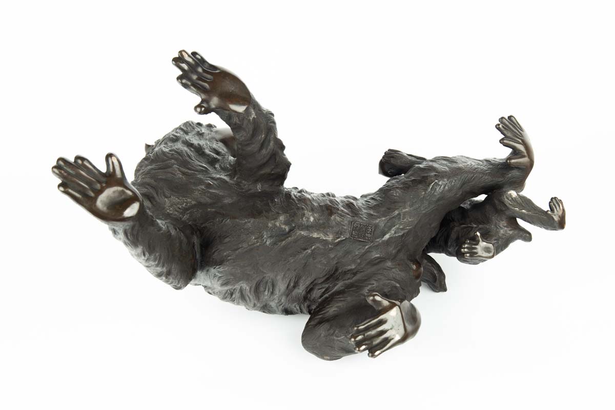 Large Japanese Bronze Monkey Okimono - Genryusai Seiya | Steve Sly ...