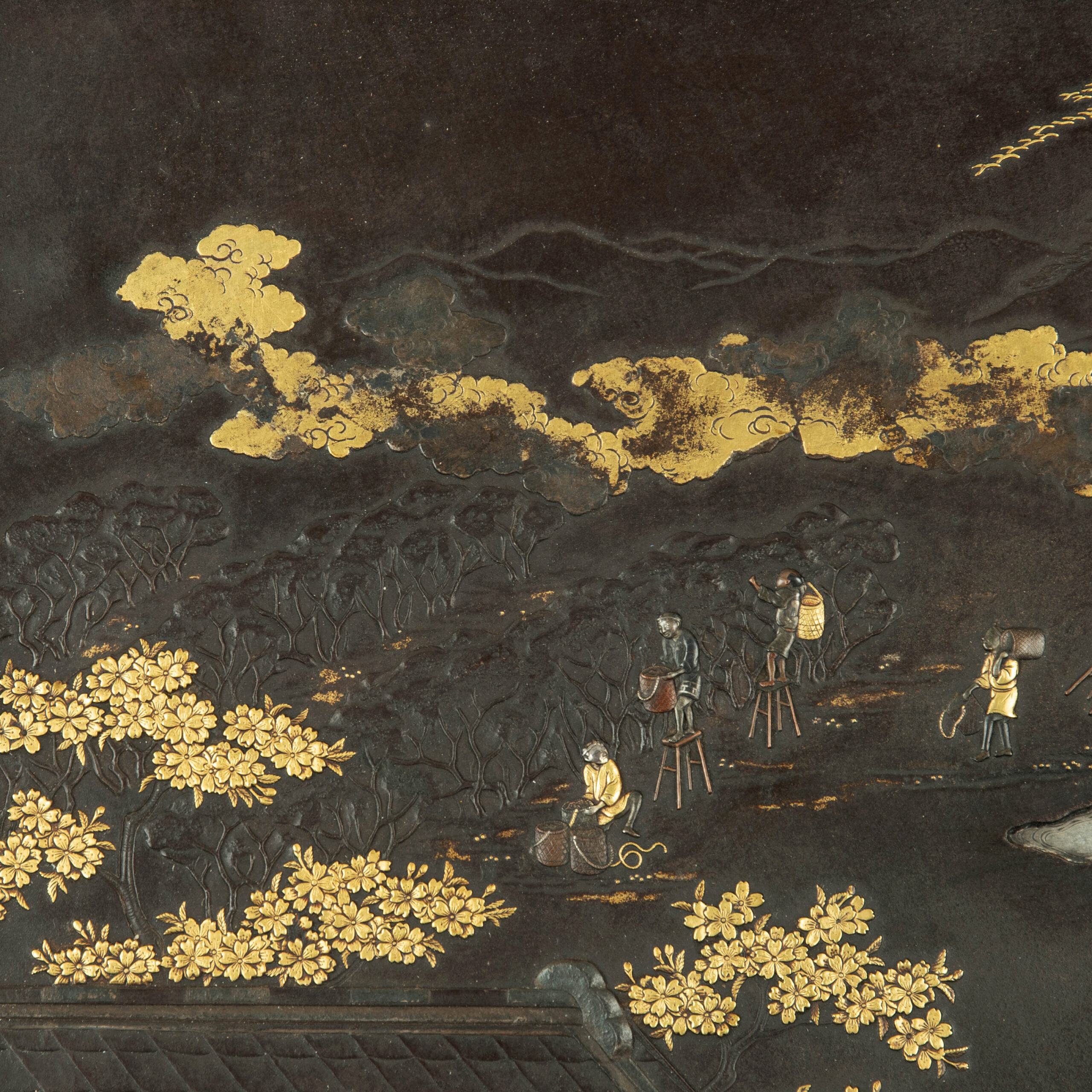 Fascinating Japanese Iron Panel - Komai Company of Kyoto | Steve Sly ...