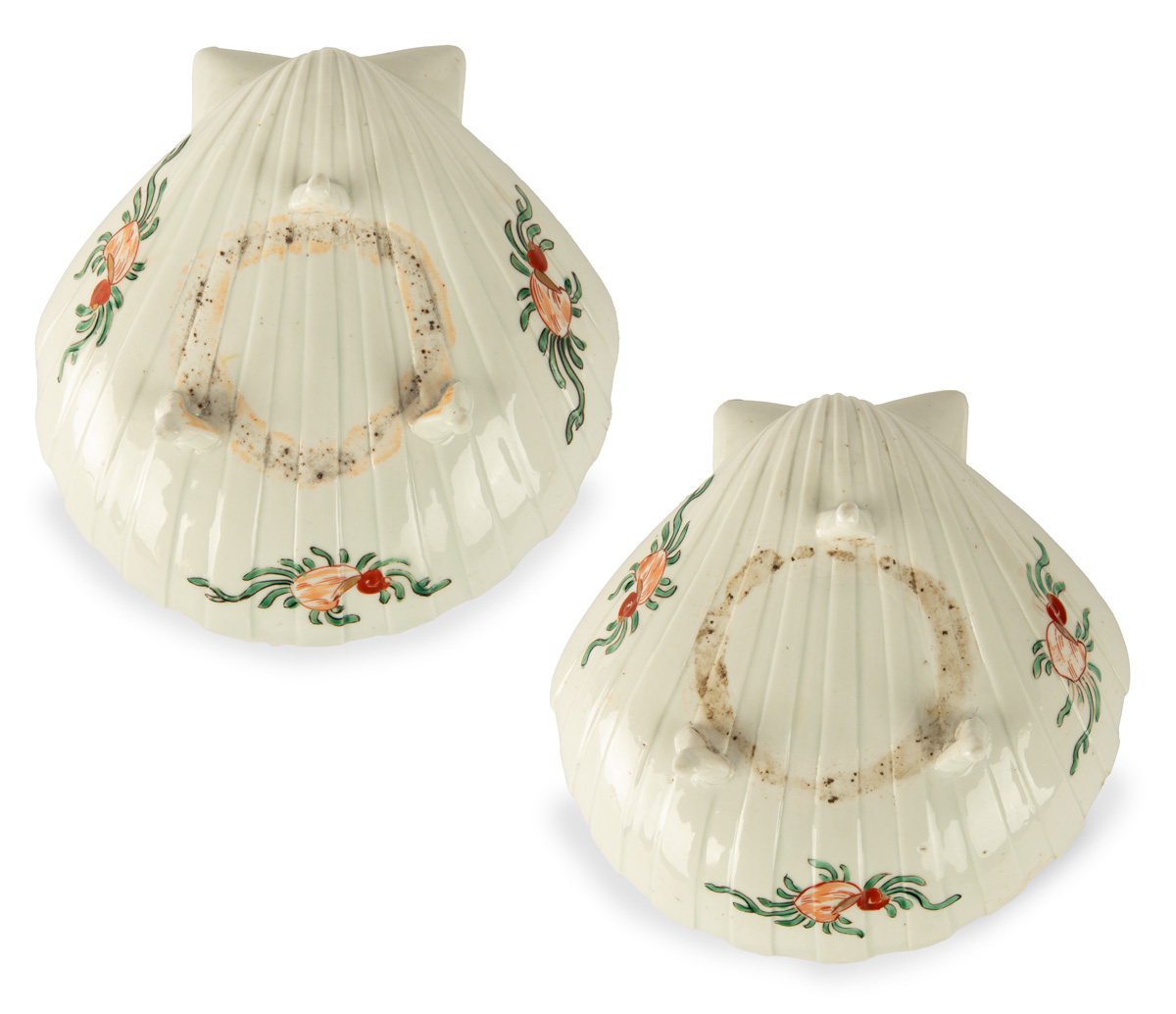 Rare Pair of Japanese Arita Clam Shell Dishes- Edo Period | Steve Sly ...